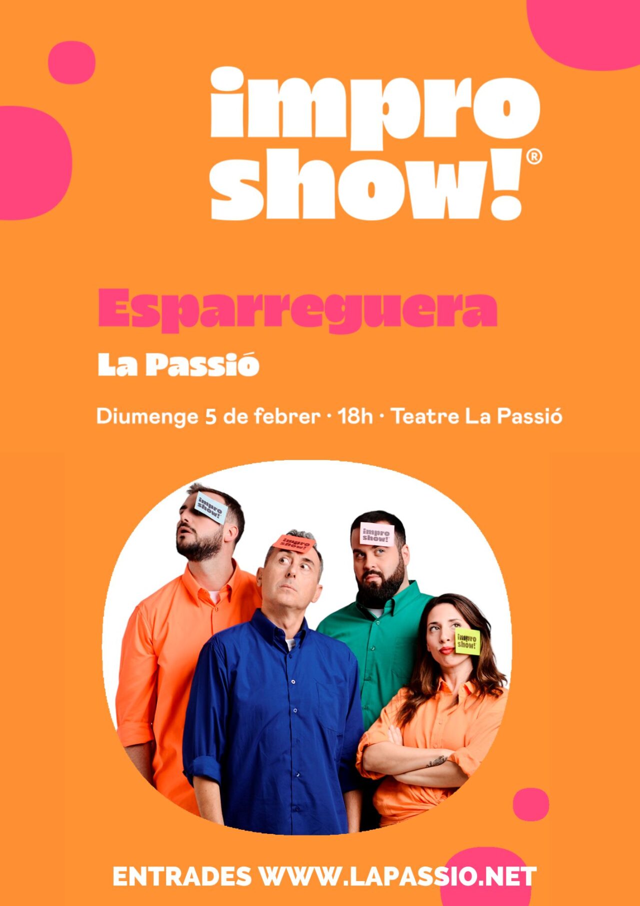 5 de febrer | Impro Show | La Passió d'Esparreguera